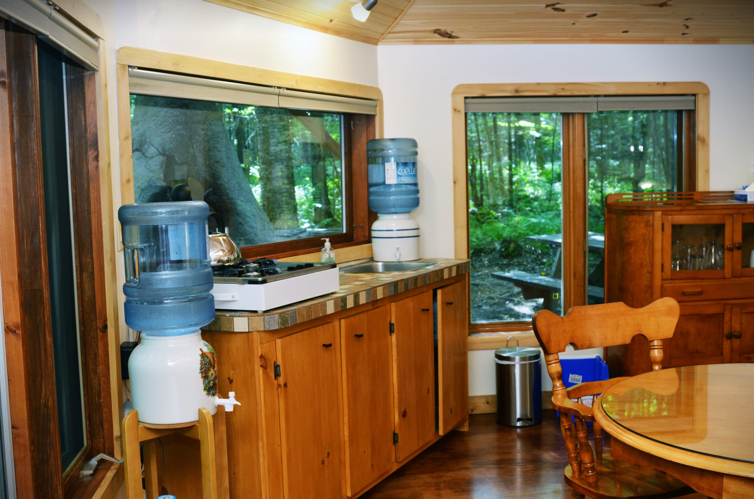 Chalet rustique l’Écorefuge – Camping rustique Orford