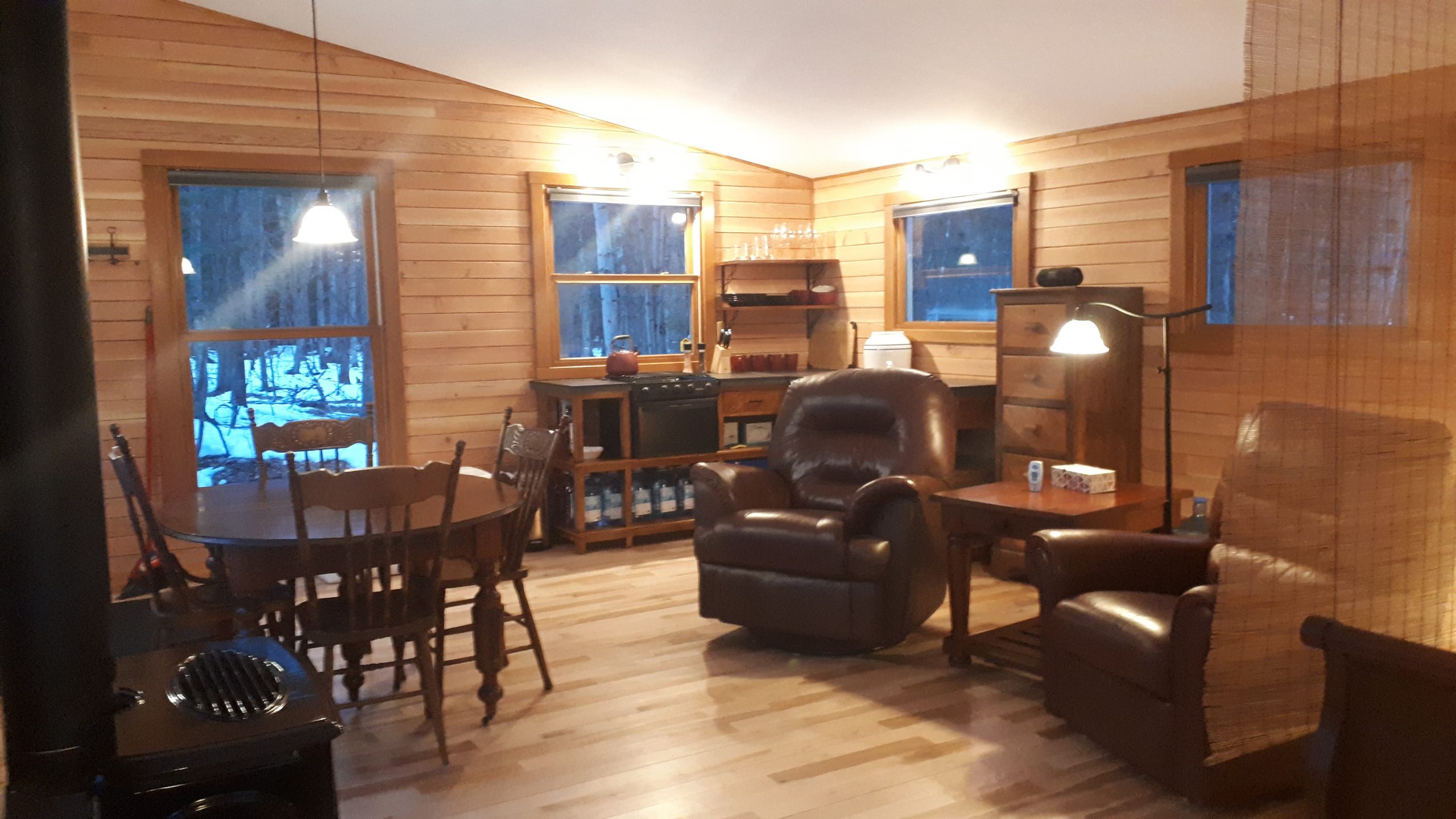 Chalet rustique l’Écoasis – Camping rustique Orford