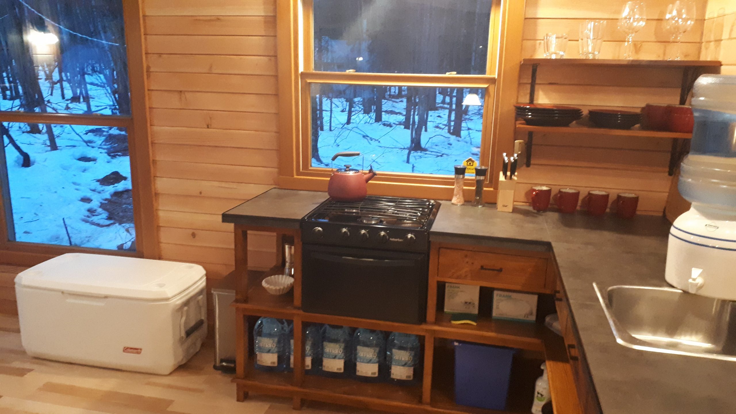 Chalet rustique l’Écoasis – Camping rustique Orford